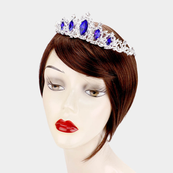 Accessories | Elegant Oval Crystal Ice Princess Tiara | Poshmark
